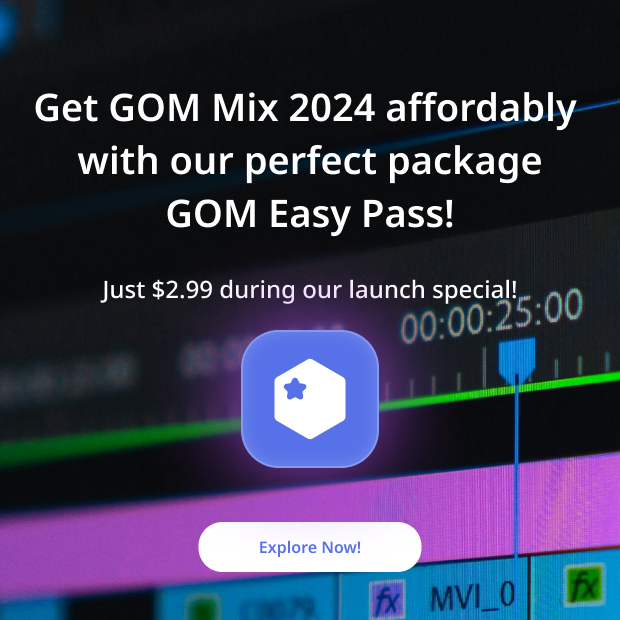 [Official] Rich Effect Video Editing Program: GOM Mix 2024 | GOM Mix